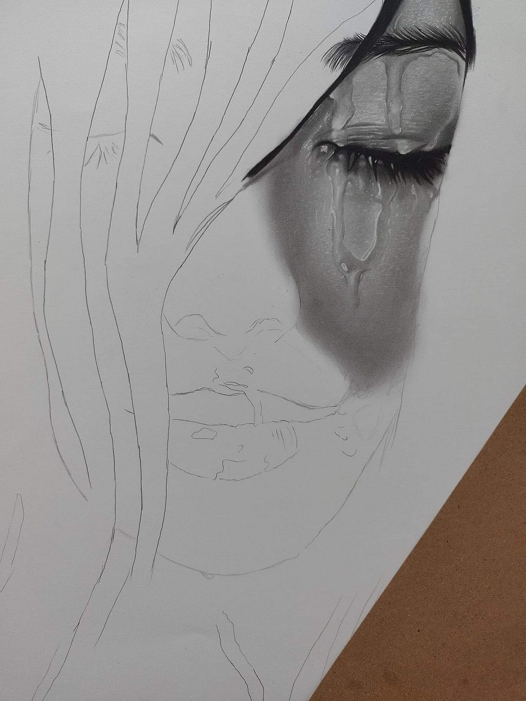 My Hyper Realistic drawing. Made on 180g A3 plain paper. \ stacker news ...