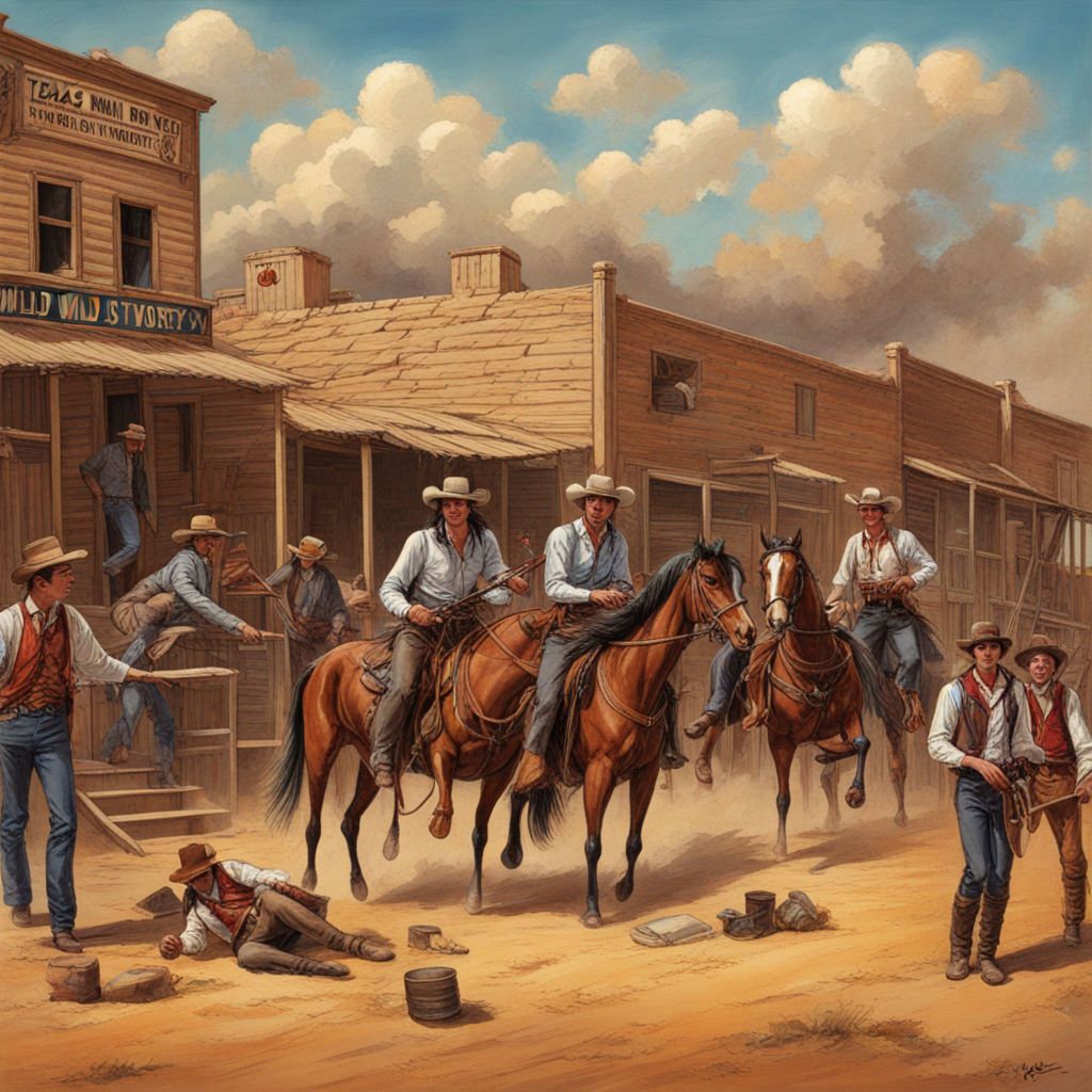 Texas wild west story \ stacker news ~art